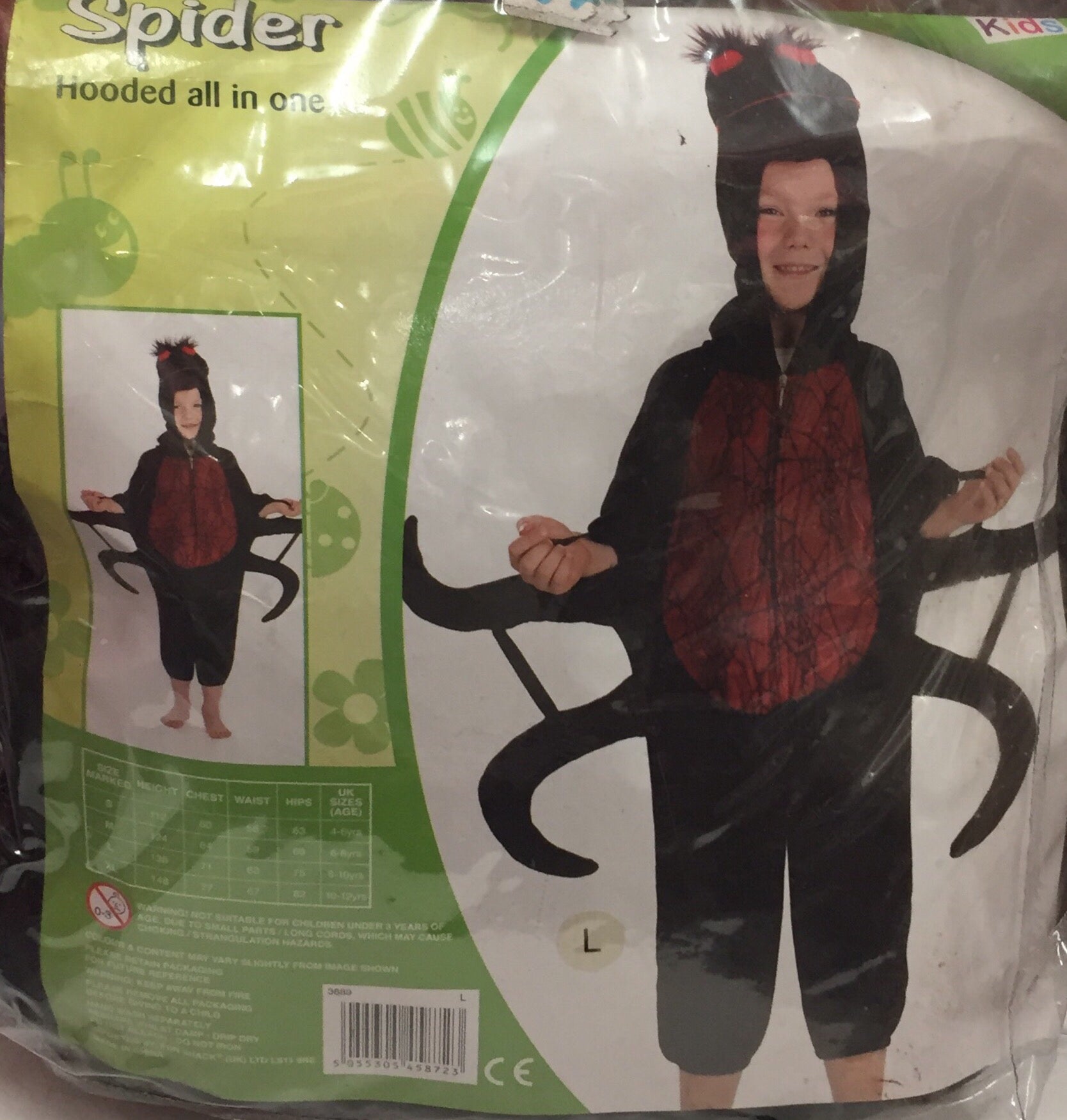 Fun Shack Kids - Spider Costume – Jennys Den